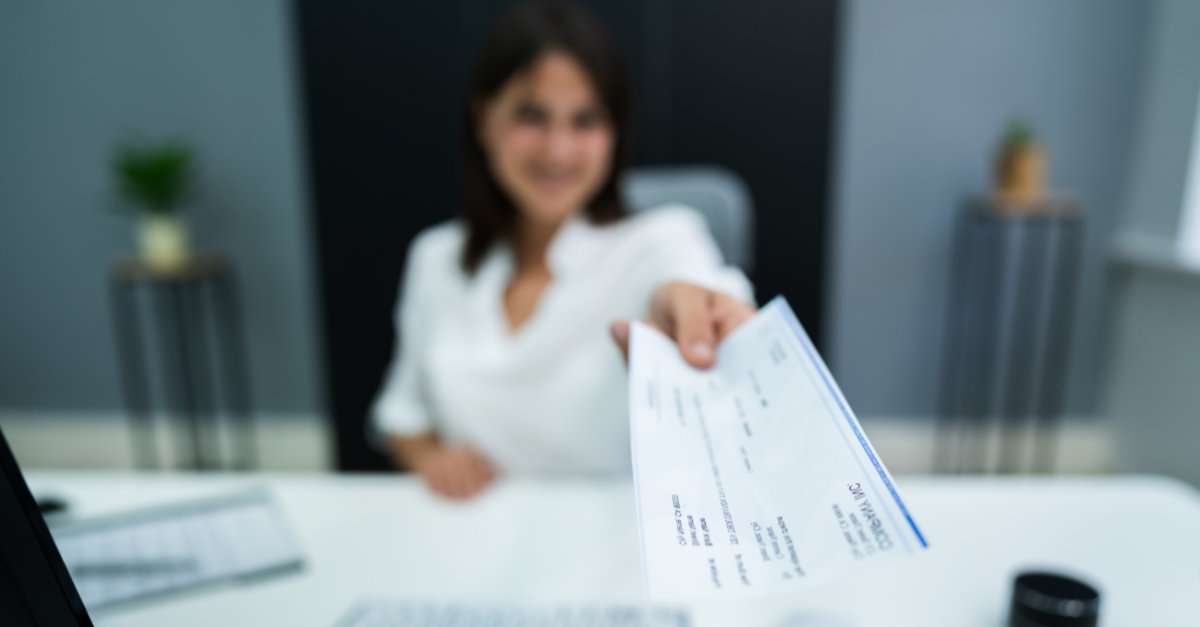 Physical Cheque Payments: A Gold Standard for Verification